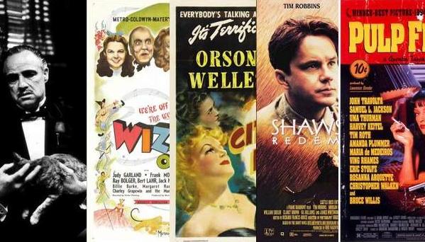 Las 100 mejores películas de la historia, según Hollywood